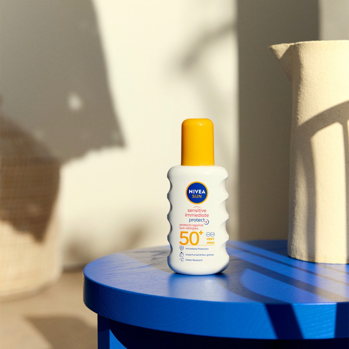 NIVEA - Sensitive Immediate Protect Sun Spray SPF 50+ • haar-shop.ch