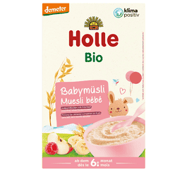 Holle Bio-Vollkorn Babymüsli • Gesundes Frühstück für Babys