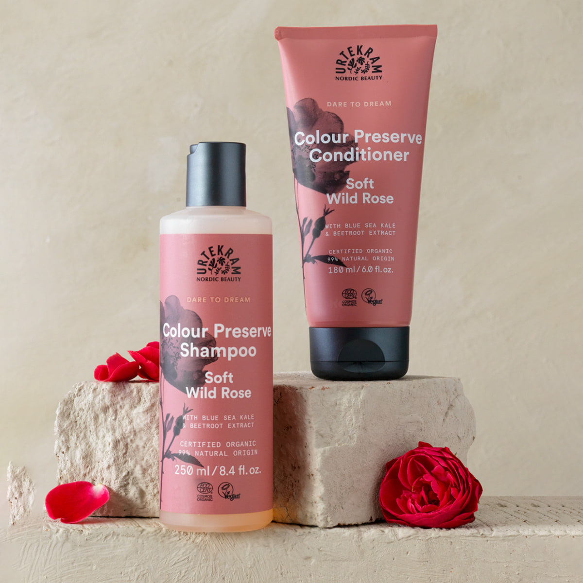 Urtekram • Soft Wild Rose Colour Preserve Conditioner 180 ml • haar-shop.ch