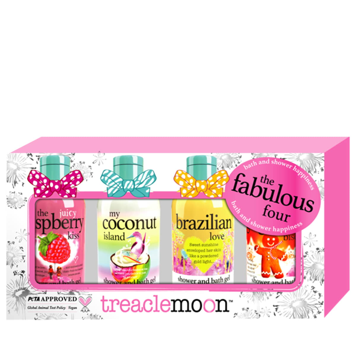 Treaclemoon • The Fabulous Four Mini Showers • haar-shop.ch