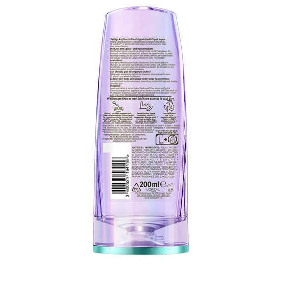 L'Oréal Paris • Hydra Hyaluronic Pure Spülung • haar-shop.ch