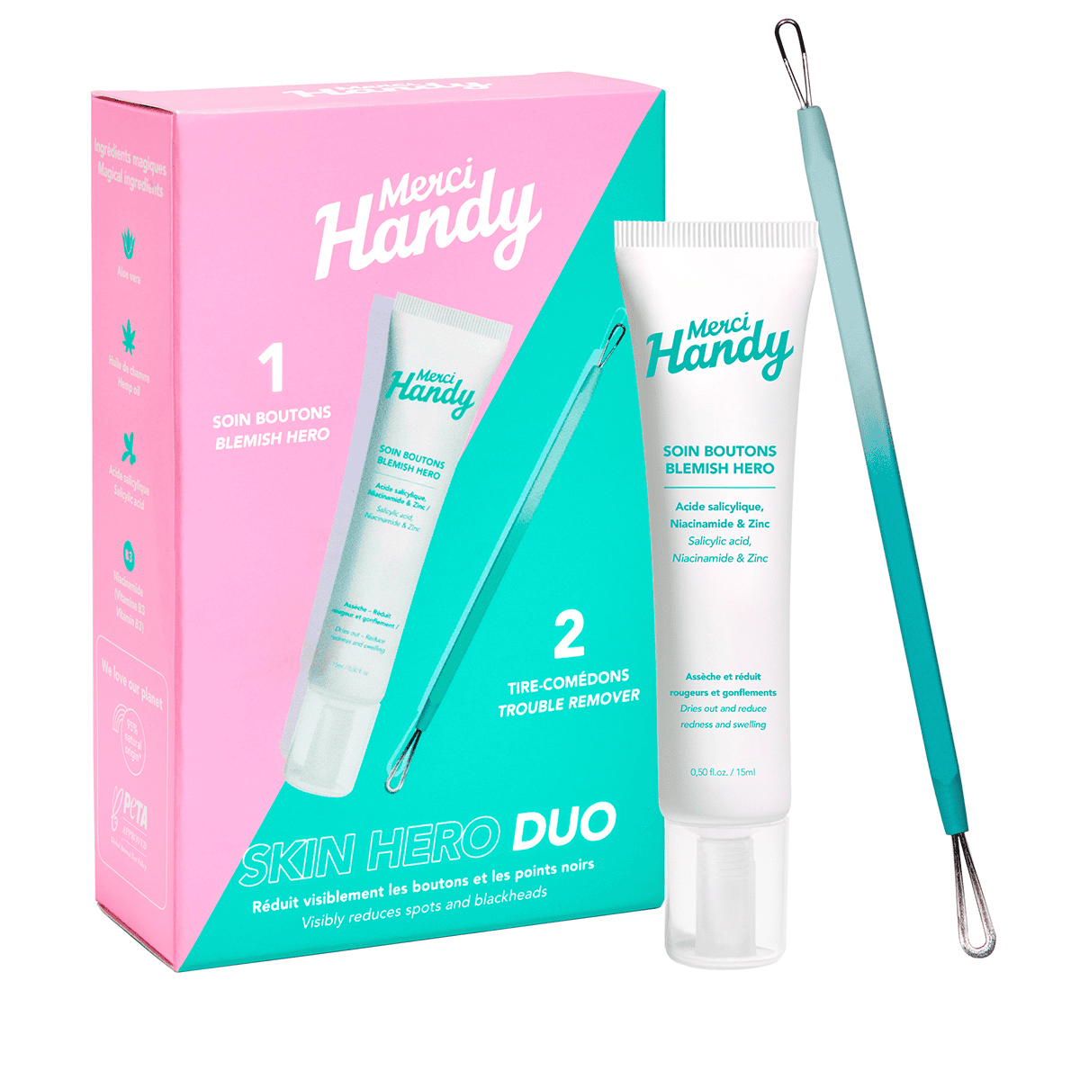 Merci Handy • Kit Skin Hero Duo