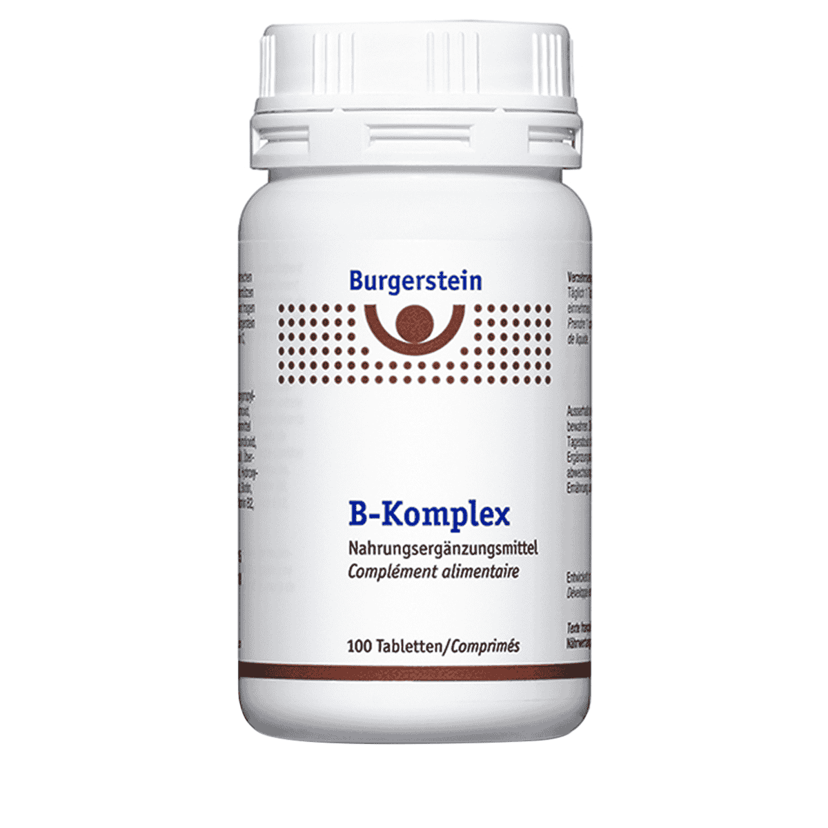 Burgerstein - Vitamin B-Komplex 100 Tabletten | haar-shop.ch