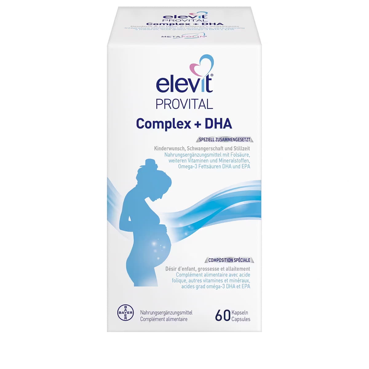 Elevit • Provital Complex + DHA Capsules 60 pcs.