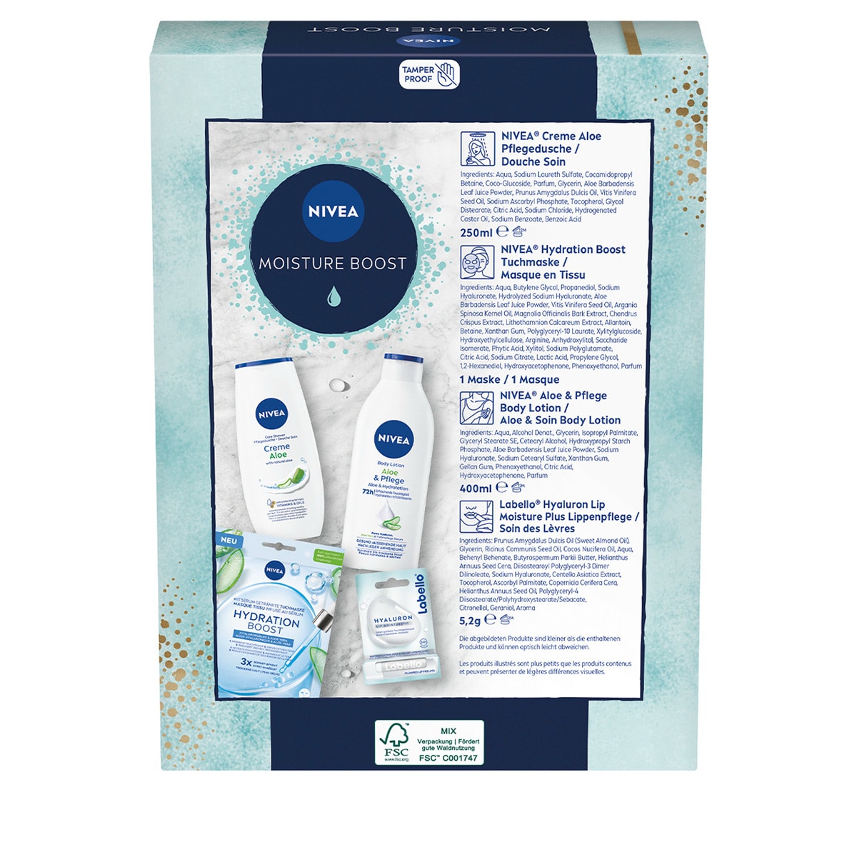 NIVEA • Try-Me Set Moisture Boost • haar-shop.ch