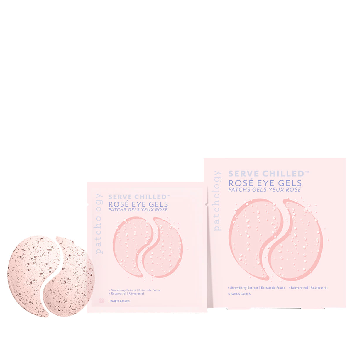 Patchology • Serve Chilled Rosé Eye Gels - 5 Patches • haar-shop.ch