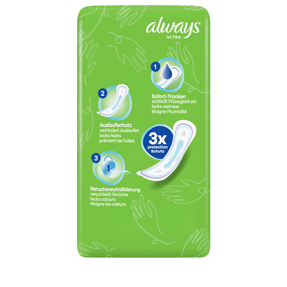 Always • Ultra Binde Normal BigPack 30 Stück • haar-shop.ch