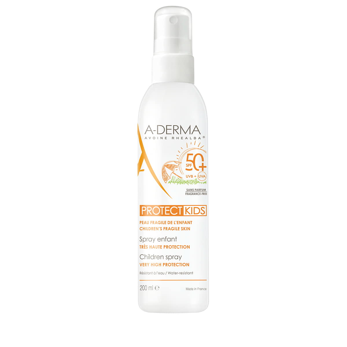 A-Derma • Protect Spray Kinder SPF50+ 200 ml • haar-shop.ch
