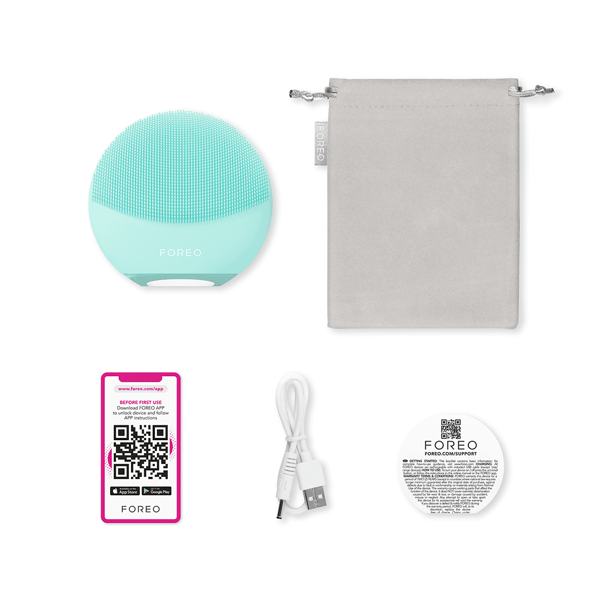 Foreo - LUNA 4 mini Arctic Blue • haar-shop.ch