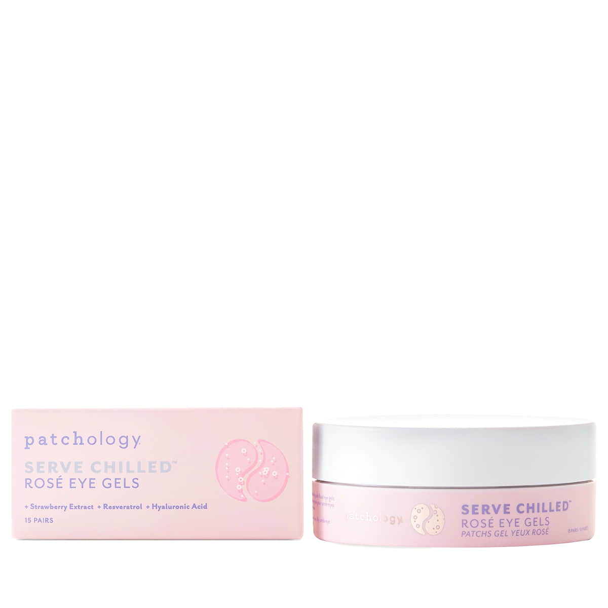 Patchology • Serve Chilled Rosé Eye Gels - 15 Patches • haar-shop.ch