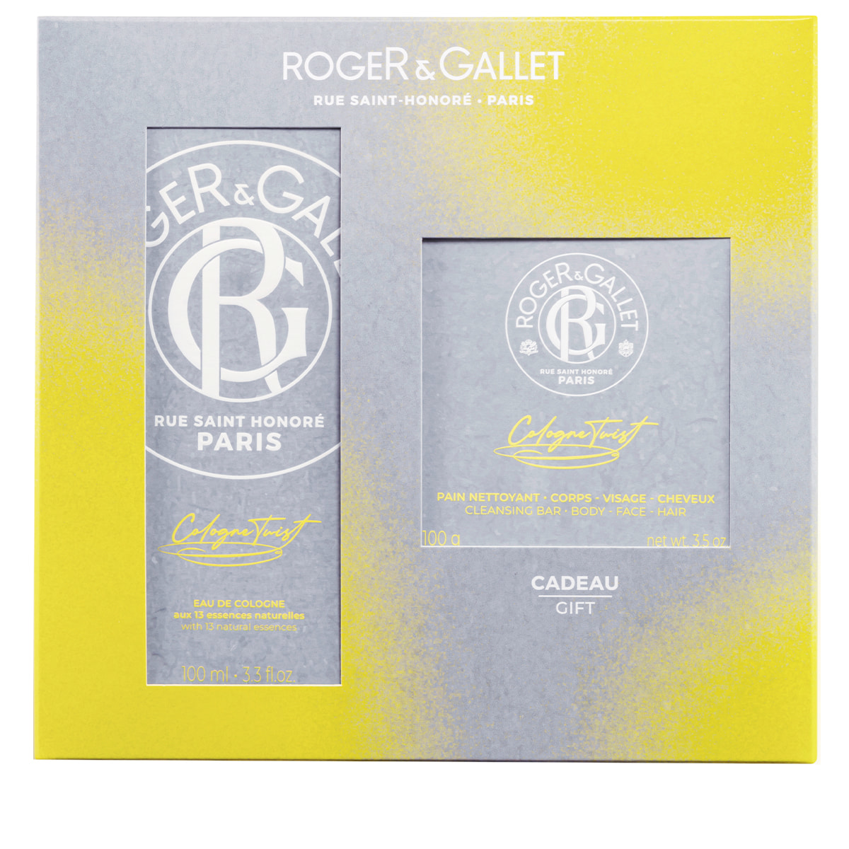 Roger & Gallet Cologne Twist Set • Refreshing Fragrance Gift Set