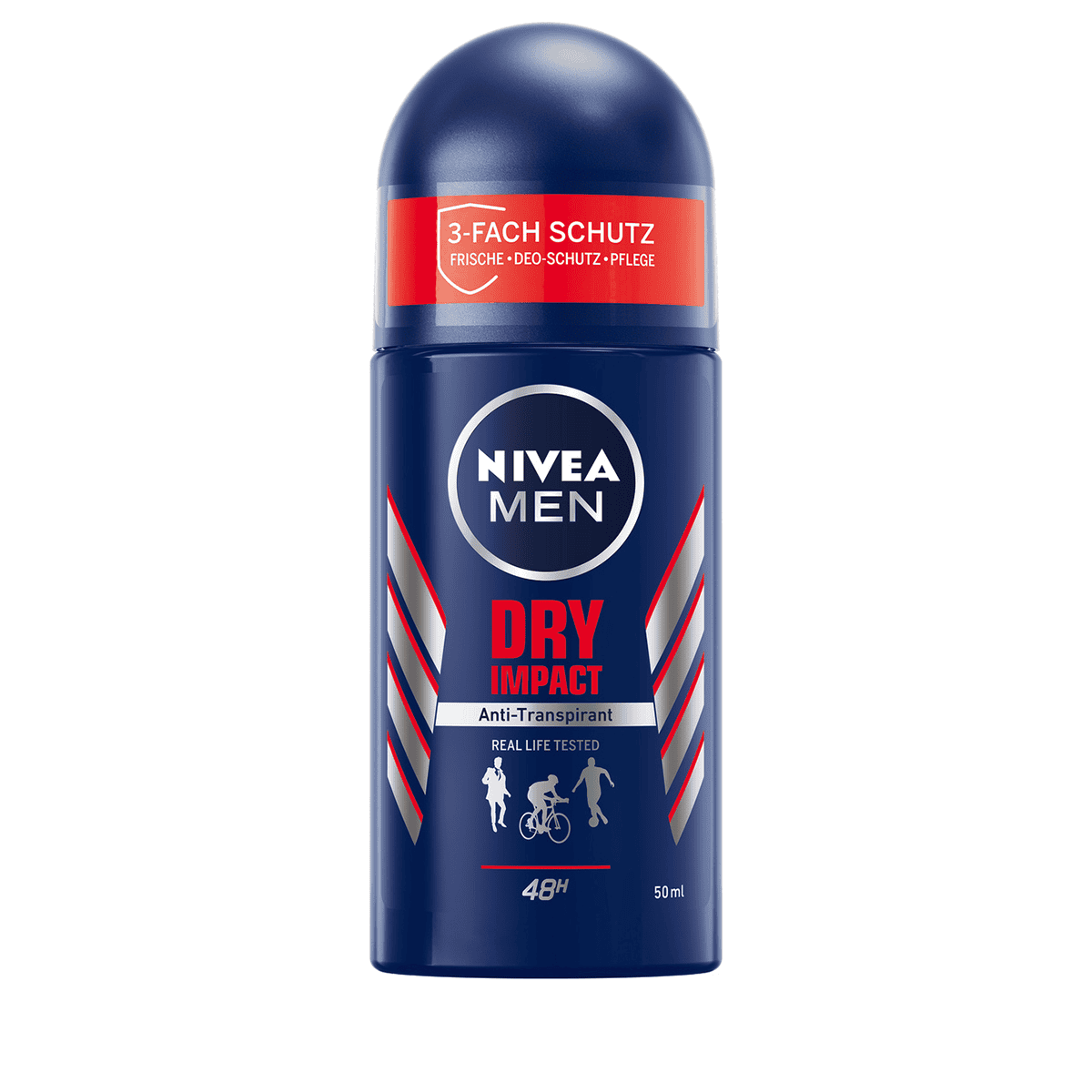 NIVEA Deo Dry Impact Roll-on for Men • Effective Protection