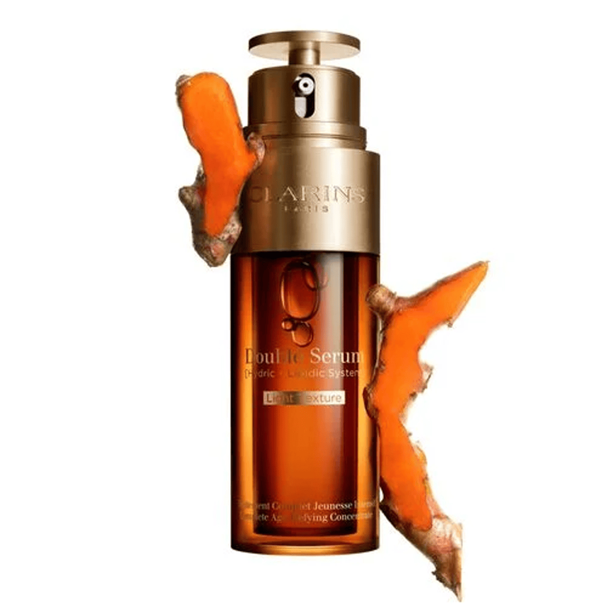 Clarins Double Serum Light Texture • Leichte Textur für strahlende Haut