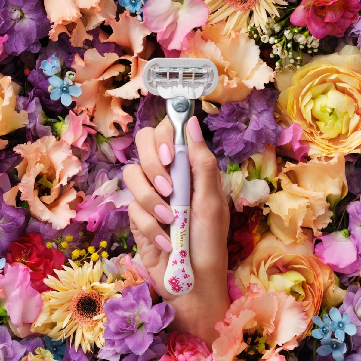 Gillette Venus • Rifle Paper Co. Edition Systemklingen - 3er Pack