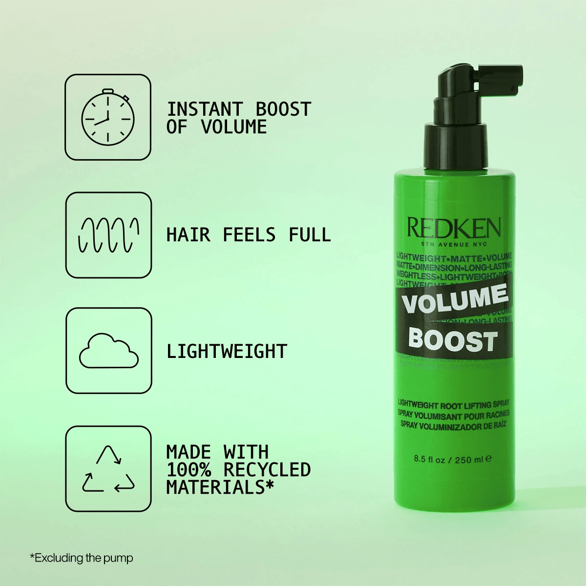 Redken • Volume Boost • Haarpflege für voluminöses Haar