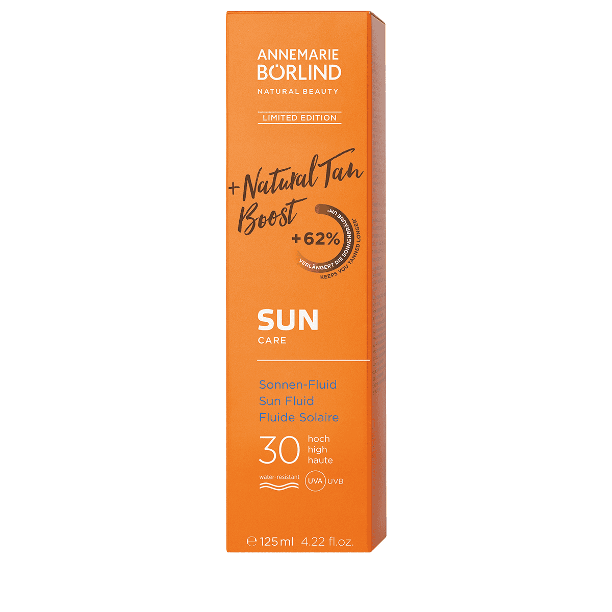 Annemarie Börlind • Natural Tan Boost Fluide solaire SPF 30 • haar-shop.ch