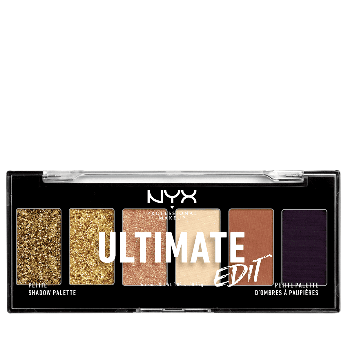 NYX Professional Makeup - Ultimate Edit Shadow Palette, Utopia • haar-shop.ch