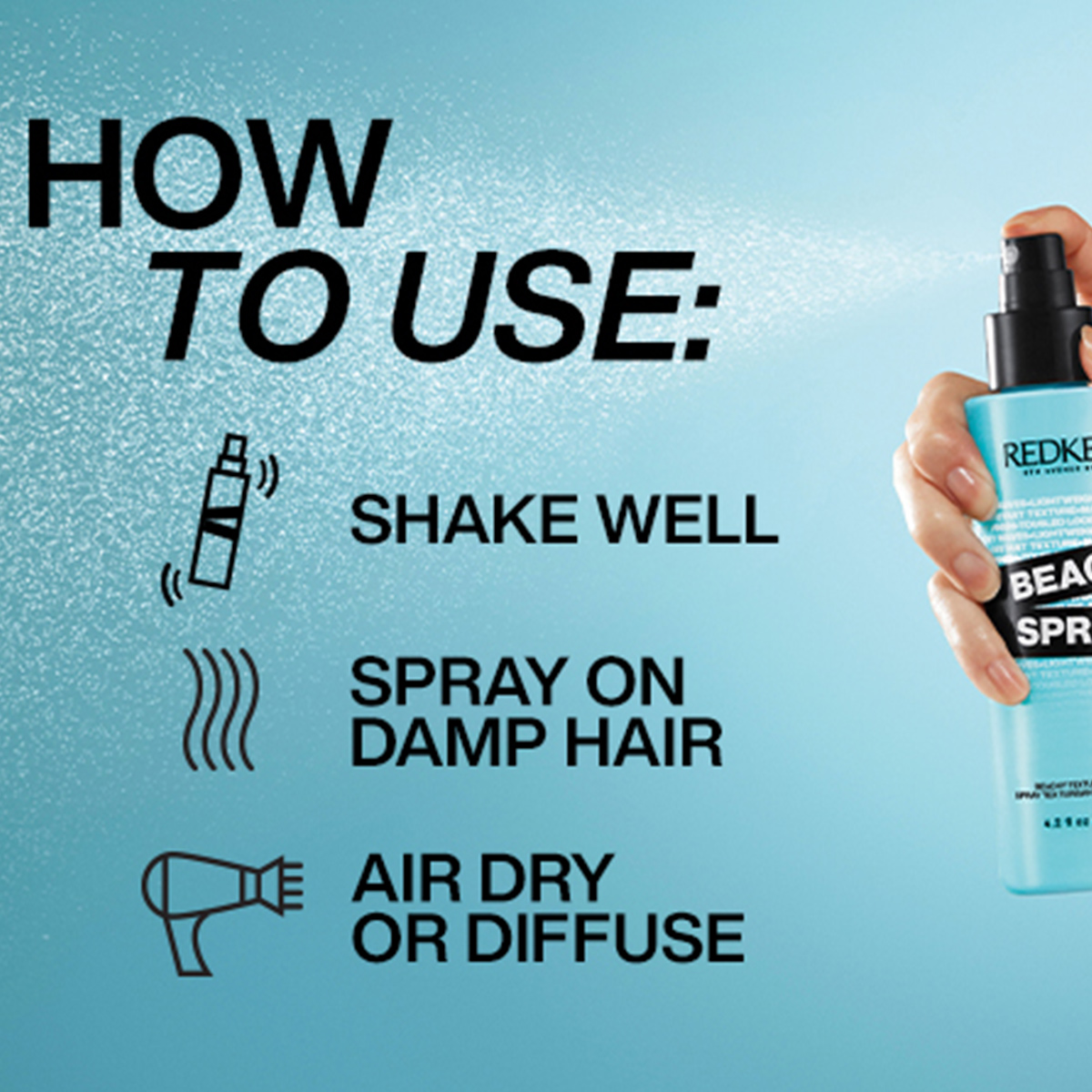 Redken - Beach Spray • haar-shop.ch