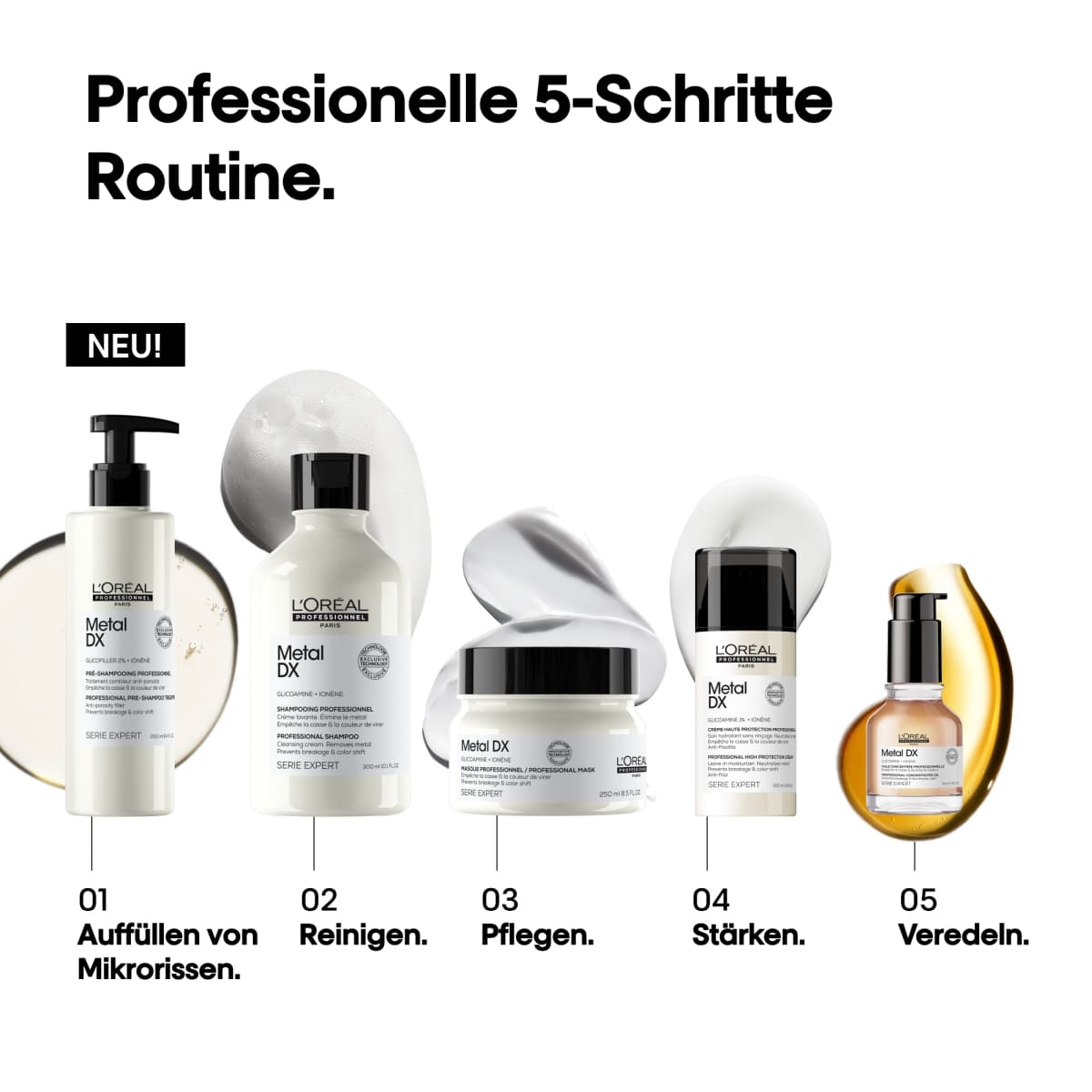 L'Oréal Professionnel • Metal DX Pre-Shampoo • haar-shop.ch