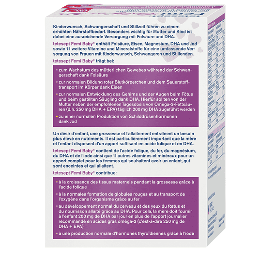 Tetesept • Femi Baby - 30 Tablets & Capsules (30 Each)