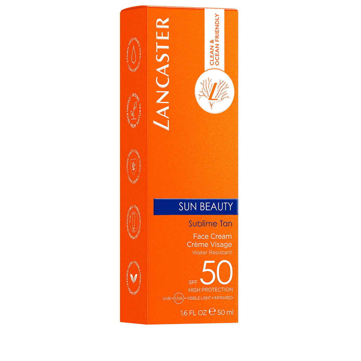 Lancaster Face Cream SPF 50 • High Protection Moisturiser