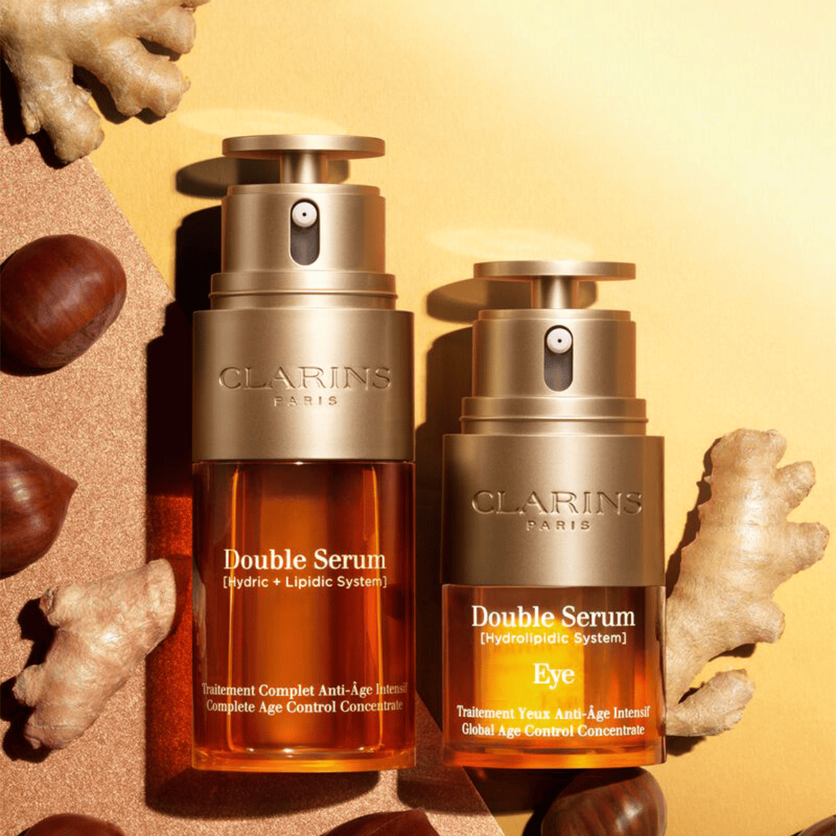 Clarins Double Serum Eye - Anti-Aging & Hydration • haar-shop.ch