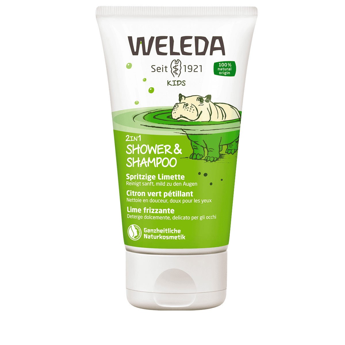 Weleda Kids 2in1 Shampoo & Body Wash Lively Lime