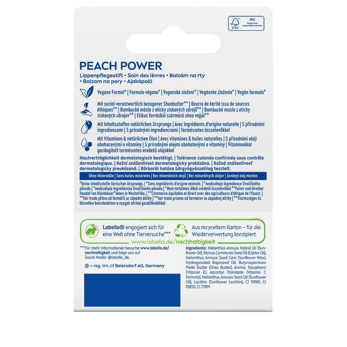 LABELLO • Peach Power