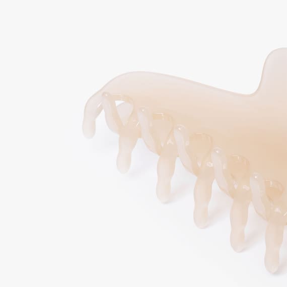 Corinne • Acetat Claw Clip - Cream