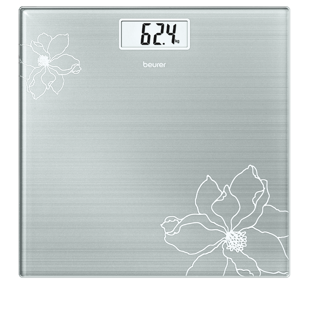 Beurer Glass Scale Gray GS 10 • Precision & Style • haar-shop.ch