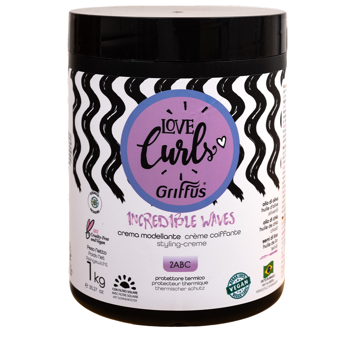 Griffus • Love Curls Incredibles Waves Styling Creme 1000 g • haar-shop.ch