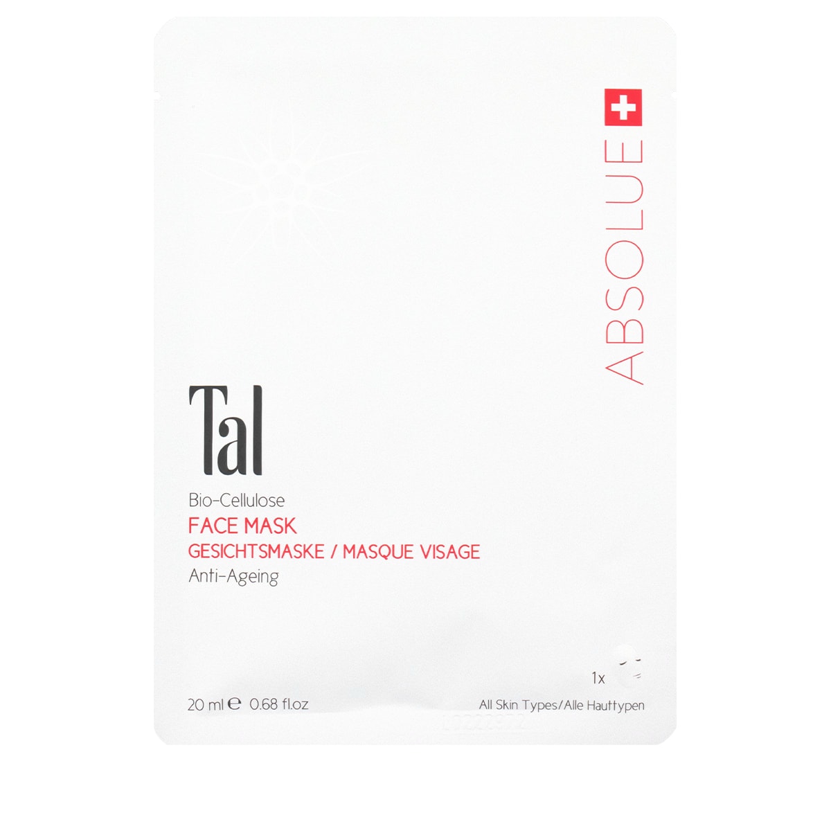 Tal • Absolue Bio Cellulose Mask 20 ml • haar-shop.ch