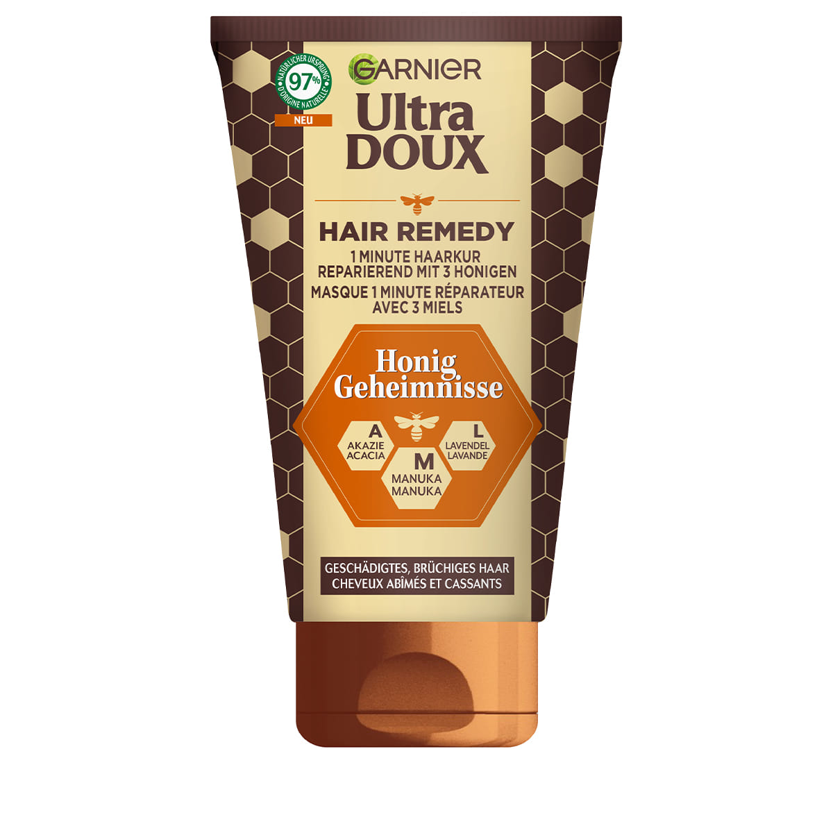 Garnier • 1-Minute Haarkur Honig Geheimnisse