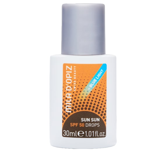 Mila d’Opiz • Sun Sun Drops SPF50 with Blue light • haar-shop.ch