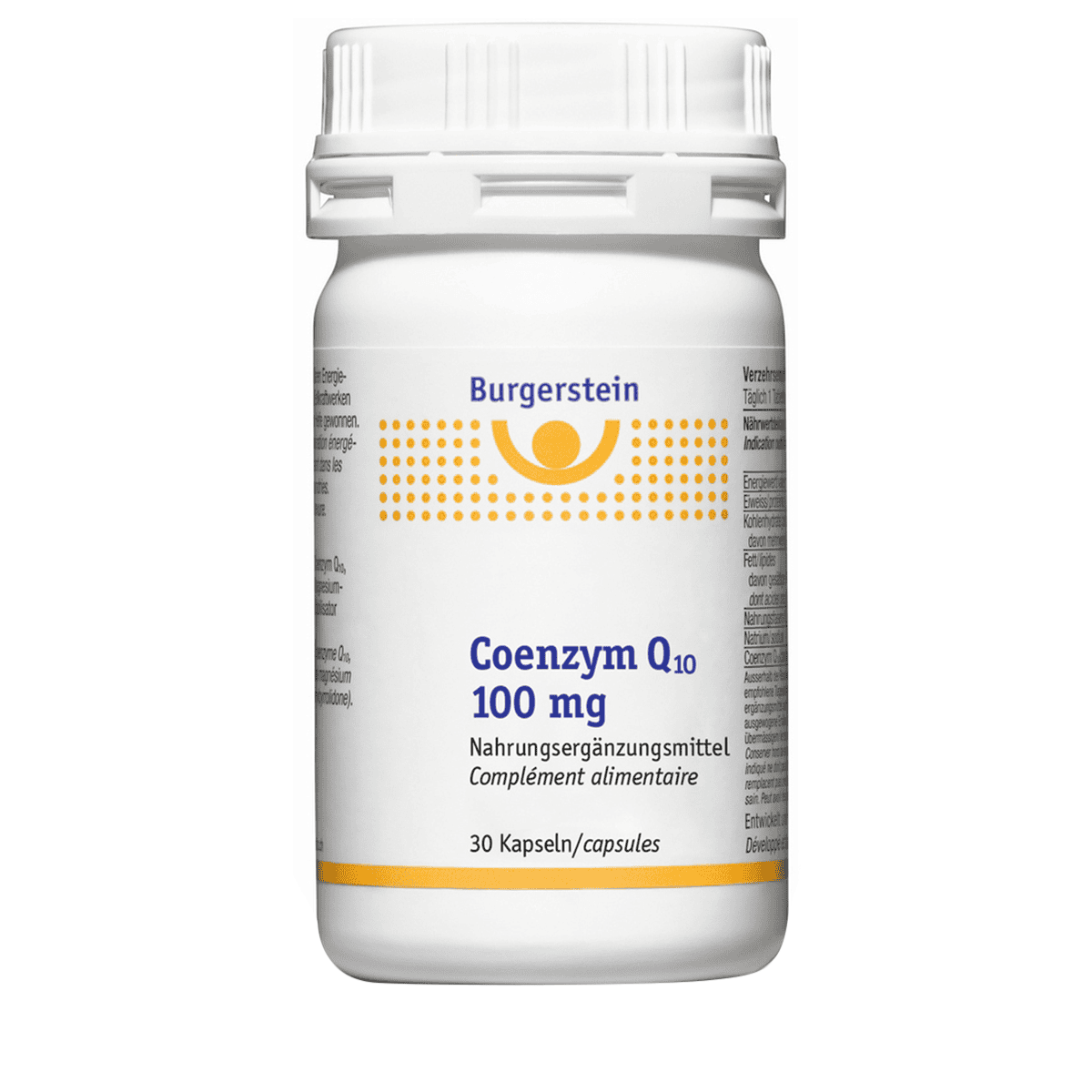 Burgerstein Coenzyme Q10 100 mg Capsules - 30 Count • haar-shop.ch
