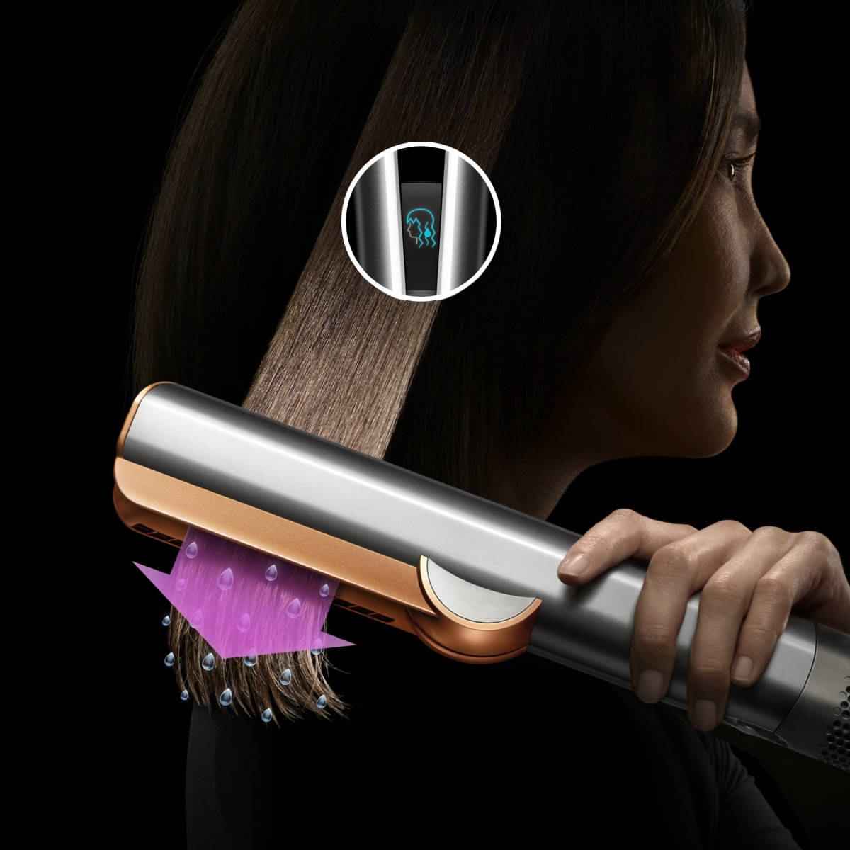 dyson • Airstrait - Strawberry Bronze und Rosé • haar-shop.ch