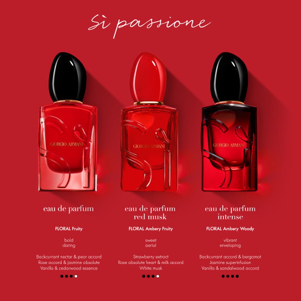 Si Passione Red Musk Eau de Parfum