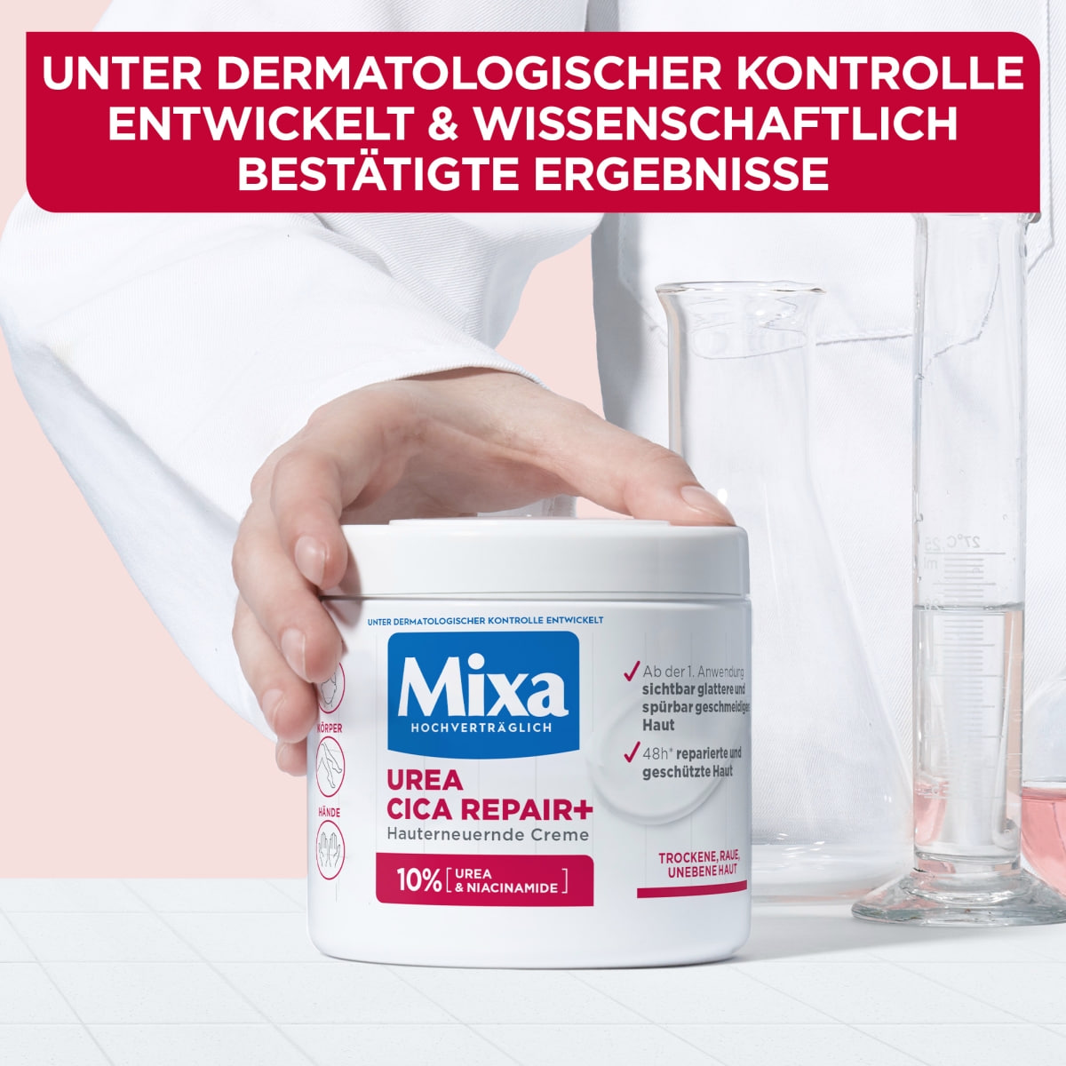 Mixa Urea Cica Repair • Hauterneuernde Creme 400 ml • haar-shop.ch