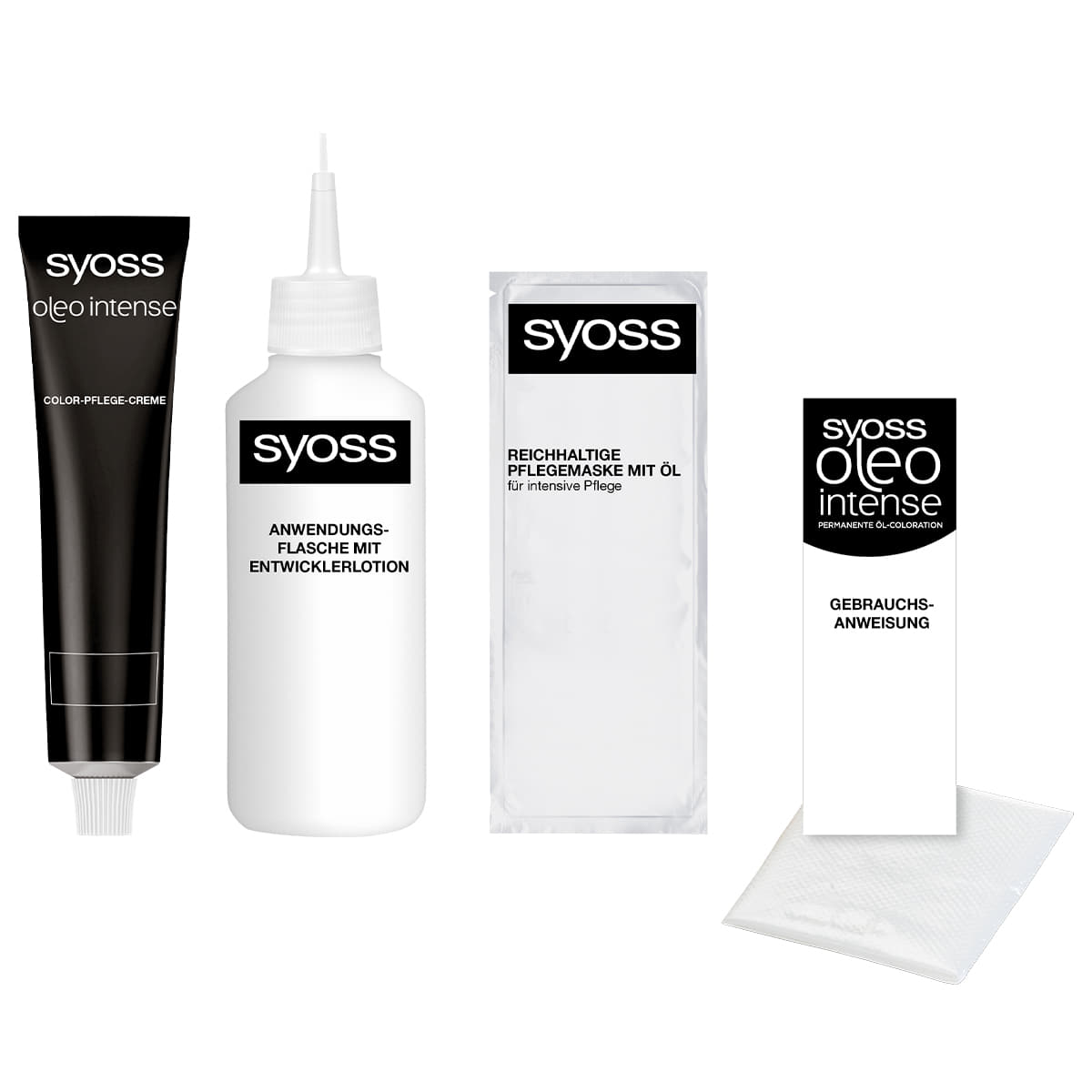 Syoss Oleo Intense • Permanent Oil Colouring without Ammonia • haar-shop.ch