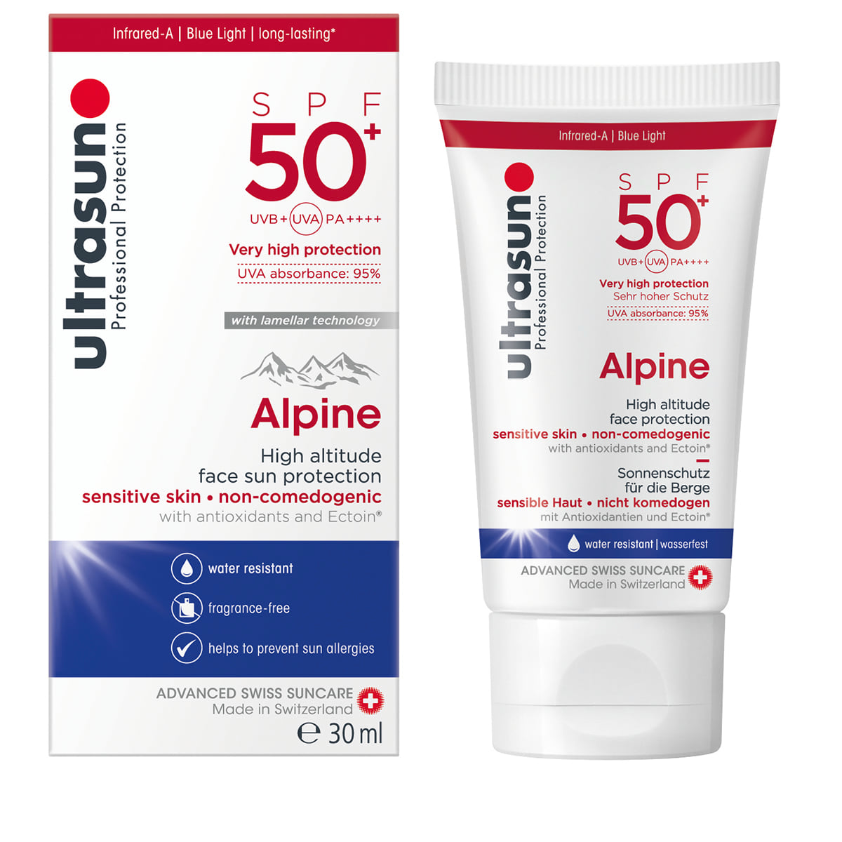 Ultrasun • Alpine Face SPF50+ 30 ml