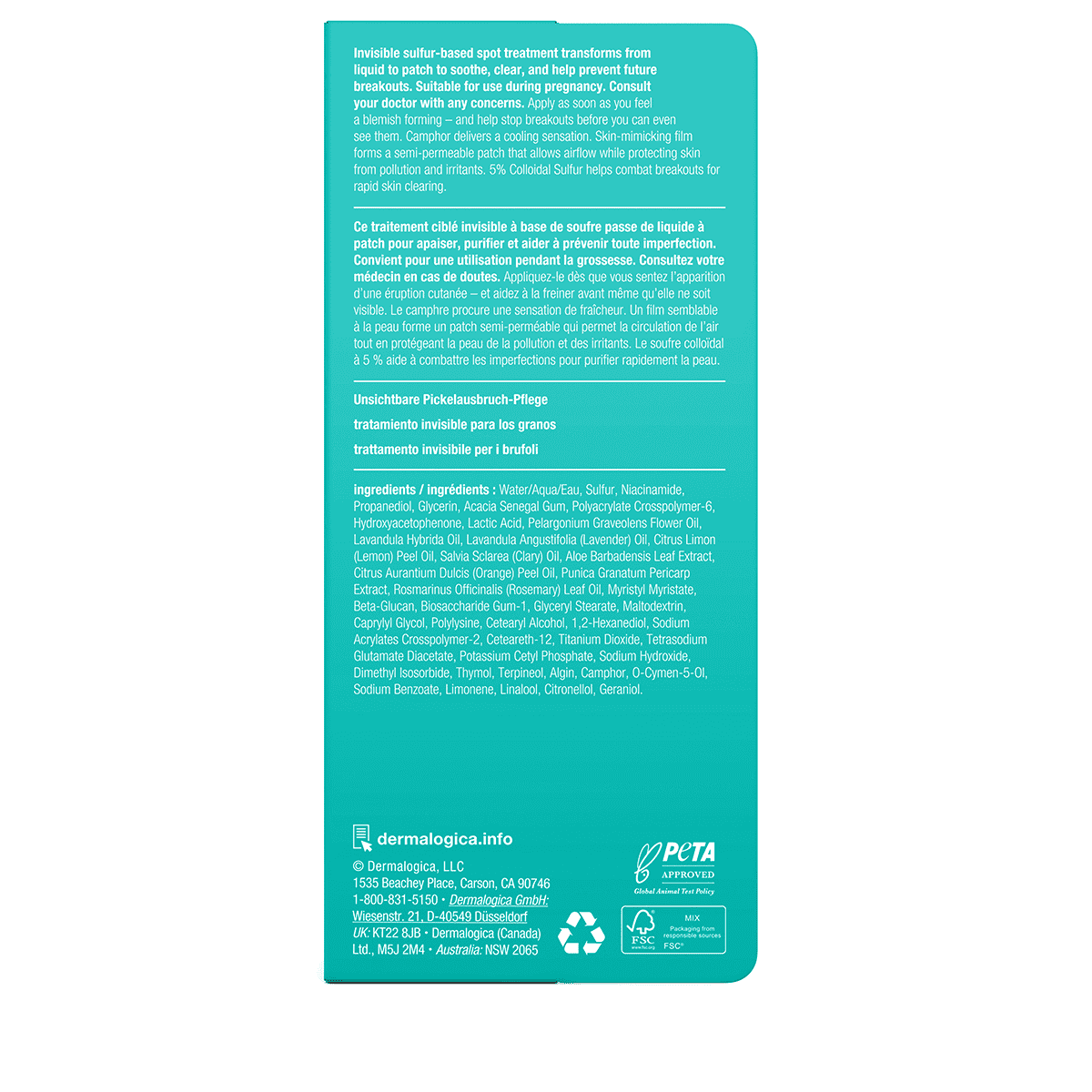 Dermalogica Deep Breakout Liquid Patch • Hautpflege • haar-shop.ch