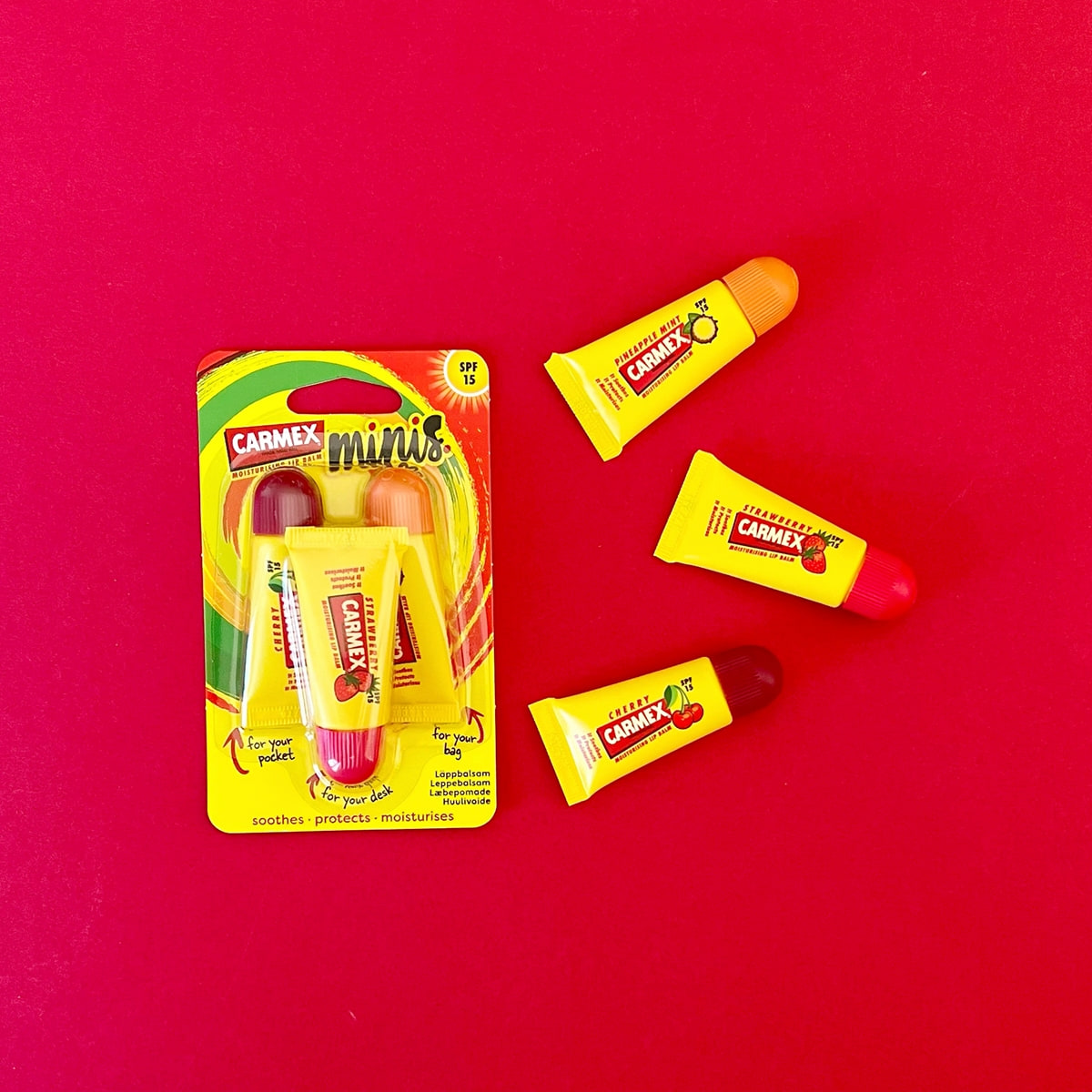 Carmex • Tube Minis SPF15 - 3 pcs.