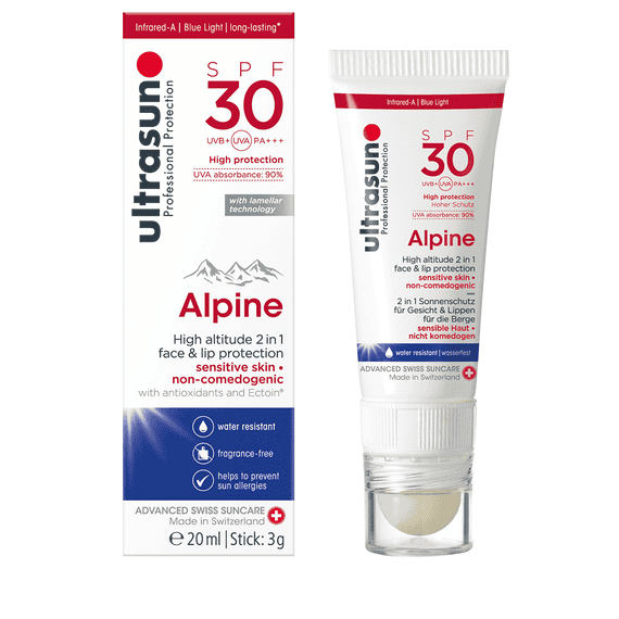 Ultrasun • Alpine Face Stick SPF30 • haar-shop.ch