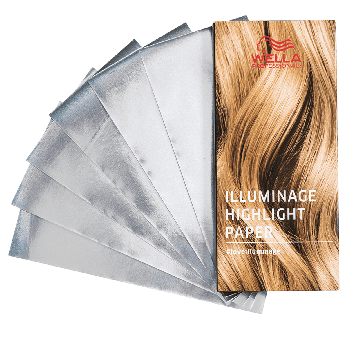 Wella Illuminage Highlight Paper Sheet 25 cm • Professional Quality
