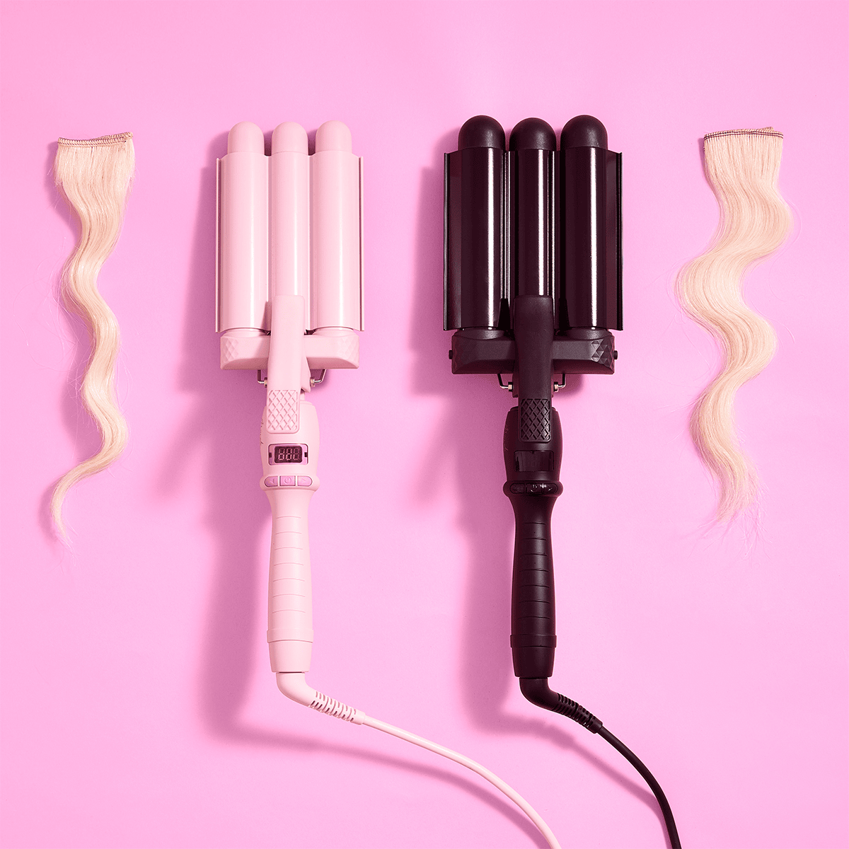 Mermade Mini Waver 25 mm - Pink • Haarpflege für Wellen