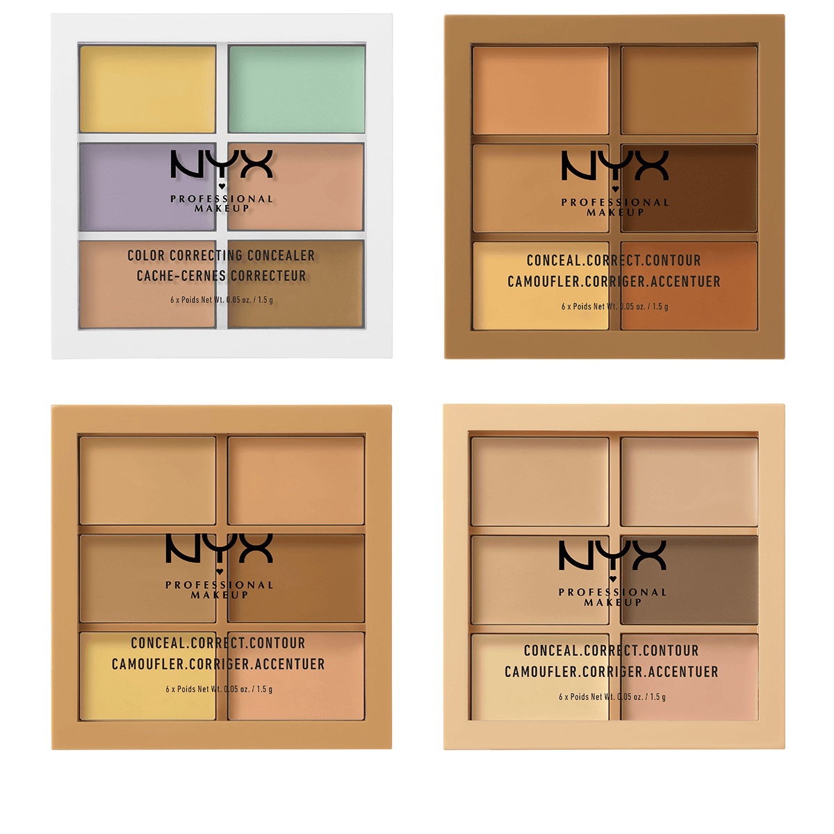 NYX Professional Makeup • 3C Color Correcting Palette