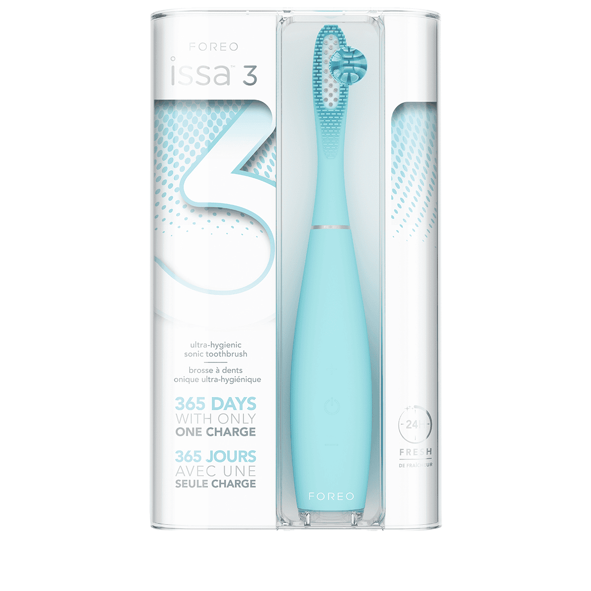 Foreo ISSA 3 Mint • Zahnbürste für frischen Atem • haar-shop.ch