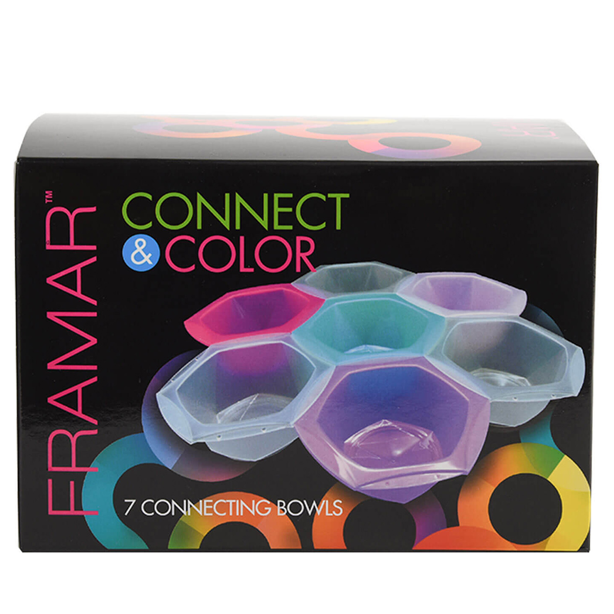 Framar • Connect & Color Bowl - Rainbow • haar-shop.ch