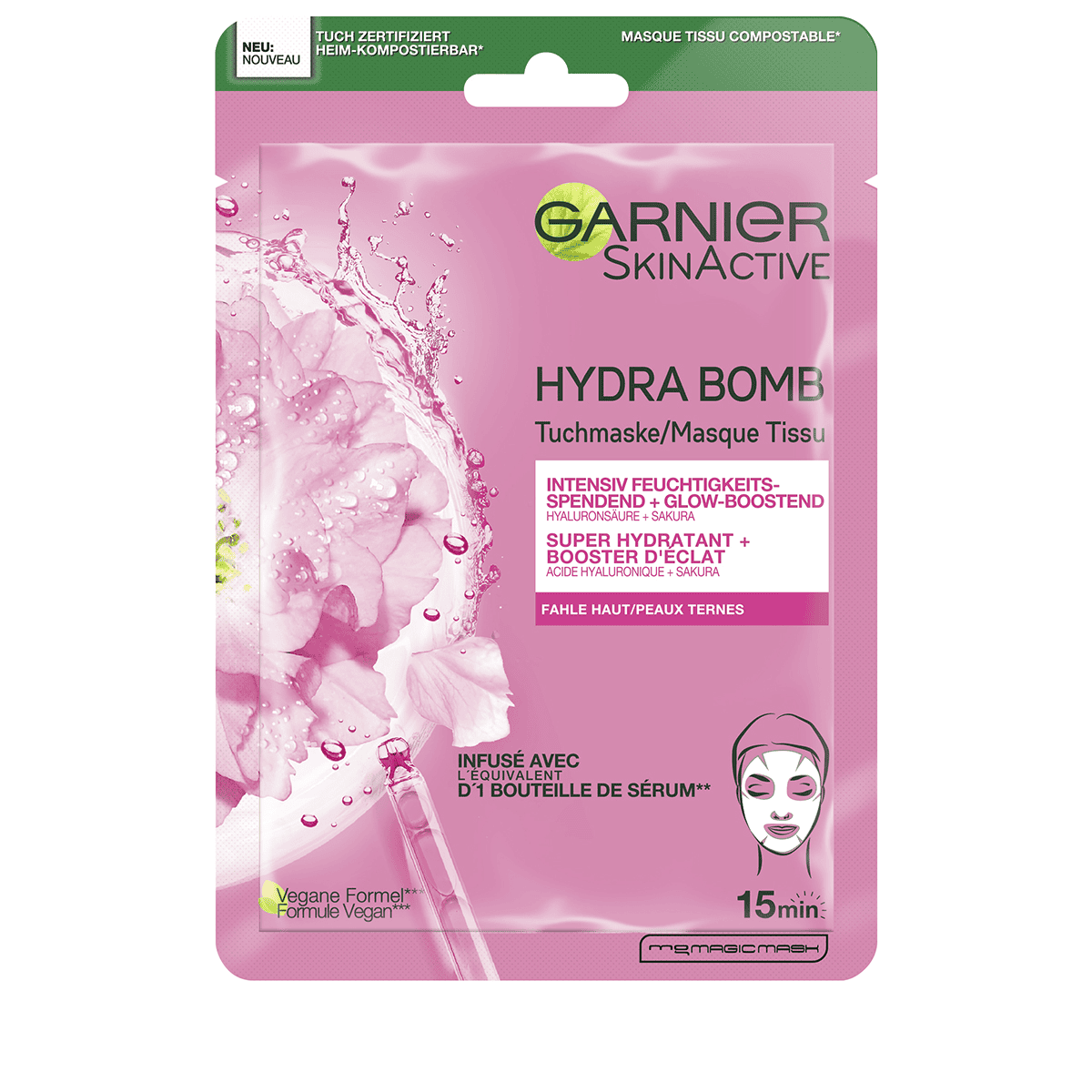 Garnier Hydra Bomb Sheet Mask for Sallow Skin