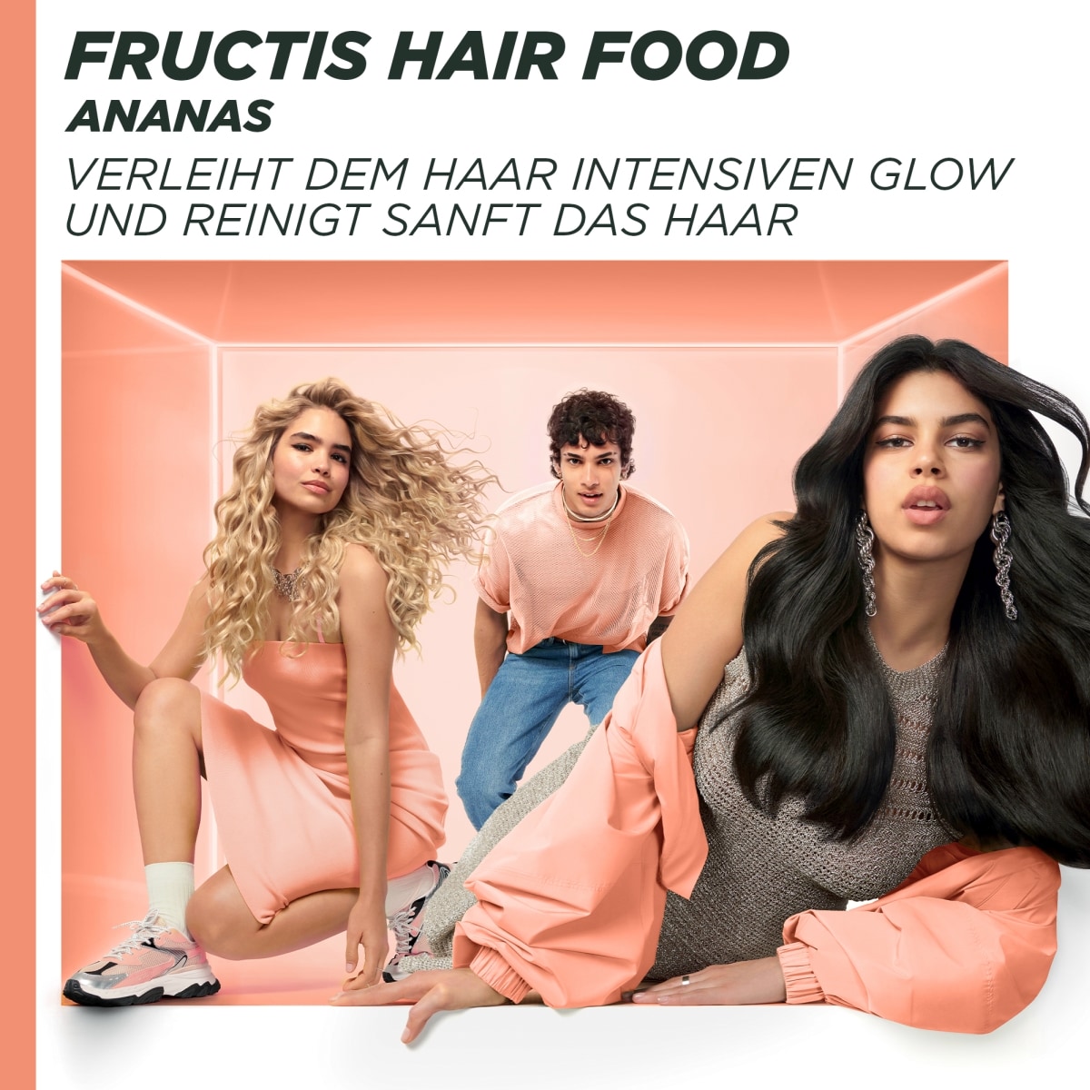 Garnier Glanzverleihende Ananas Hair Food 3in1 Maske • haar-shop.ch
